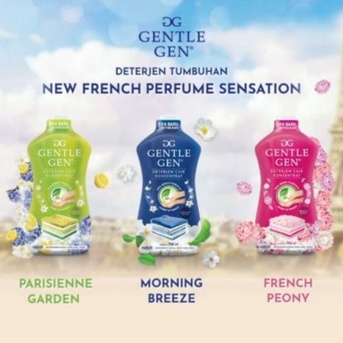 Jual Gentle Gen Deterjen Cair Konsentrat 750ml Botol/Deterjen Cair ...
