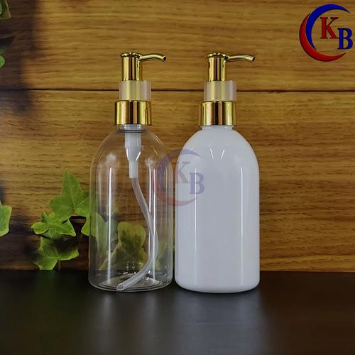 Jual BOTOL PUMP 250 ML / BOTOL 250ML PET OVAL / PUMP CLIP OIL NECK 24 GOLD - BOTOL BENING - Kab ...