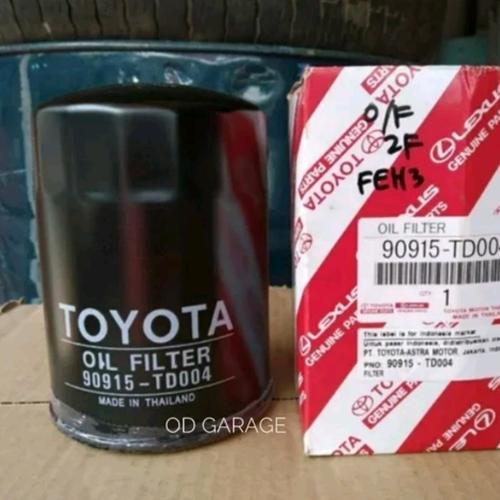 Jual Genuine Oil Filter Oli TD004 Toyota Hardtop 2F TLC FJ40 Series ...