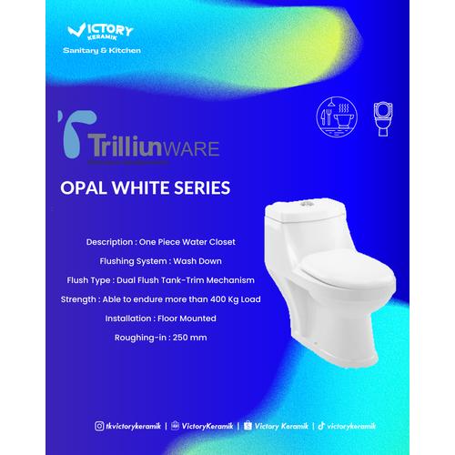Jual CLOSET DUDUK/ WC DUDUK TRILLIUNWARE OPAL SERIES WHITE / IVORY ...
