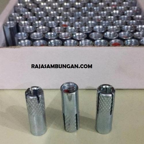Jual Mur Dynaset M20 x 80 mm Penyambung Baut Long Drat Fisser Besi ...