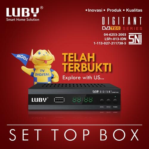 Jual Set Top Box TV Digital Luby Receiver DVB T2 02 - STB LUBY 02 - Kab. Bogor - Glodok shop ...