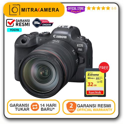 Jual Canon EOS R6 Kit RF 24-105mm F4L IS USM Lens - Kota Yogyakarta ...