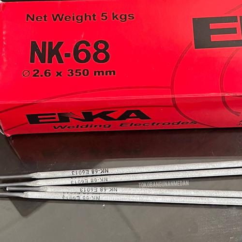Jual [ ECER ] KAWAT LAS ENKA 2.6MM ENKA PER BUAH / WELDING ELECTRODE NK - Kota Medan ...