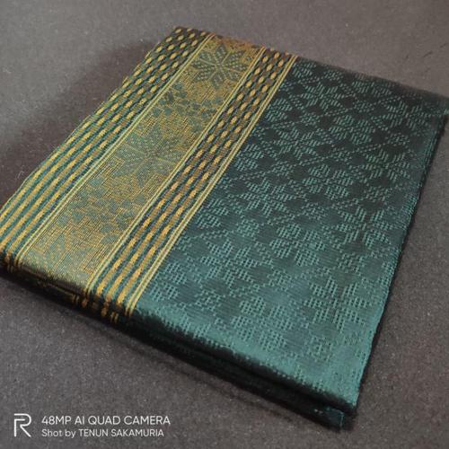 Jual Kain Songket Baron Hijau tua Tenun Songket Hijau Tua - Jakarta ...