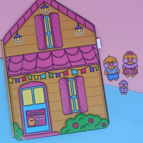 Jual paper doll bebek viral - paper doll - quiet book - boneka kertas ...