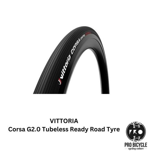 Jual VITTORIA - Corsa G2.0 Tubeless Ready Road Tyre FULL BLACK - Ban Luar - 700x25c - Jakarta ...