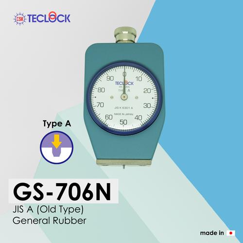 Jual Teclock - Durometer Hardness Tester Shore A, Type: GS-706N ...