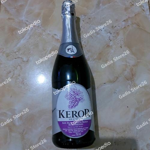 Jual KEROR SPARKLING RED GRAPE / MINUMAN SARI BUAH ANGGUR 750 ML ...