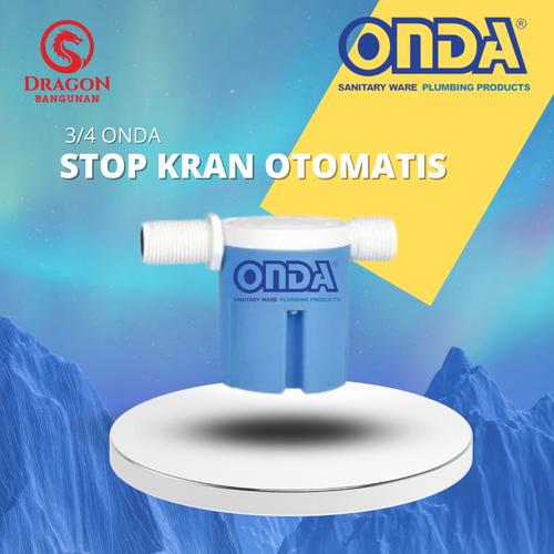 Jual Stop Kran Otomatis Horizontal 3/4 Inch Pelampung Otomatis 3/4 ...
