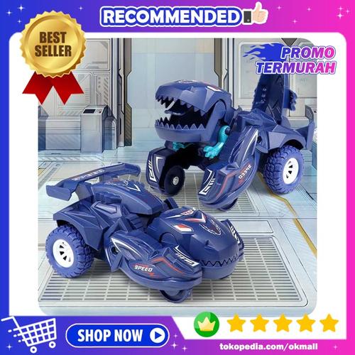 Jual Mainan Anak Mobil Deformasi Berubah Bentuk Transformasi Dinosaurus ...