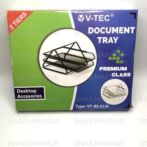 Jual Bak Surat /Kertas Jaring / Document Tray Susun 2 V-TEC (PCS ...