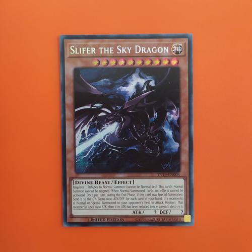 Jual Slifer the Sky Dragon limited edition prismatic rare Yugioh ...