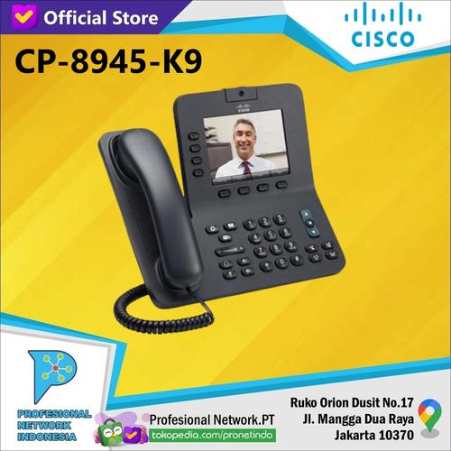 Promo CISCO IP Phone 8900 Series CP-8945-K9 / CP8945-K9 / CP8945 Cicil ...