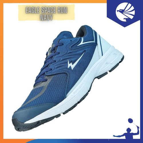 Promo EAGLE Space Run Sepatu Lari/Running Original - merah putih, 43 ...