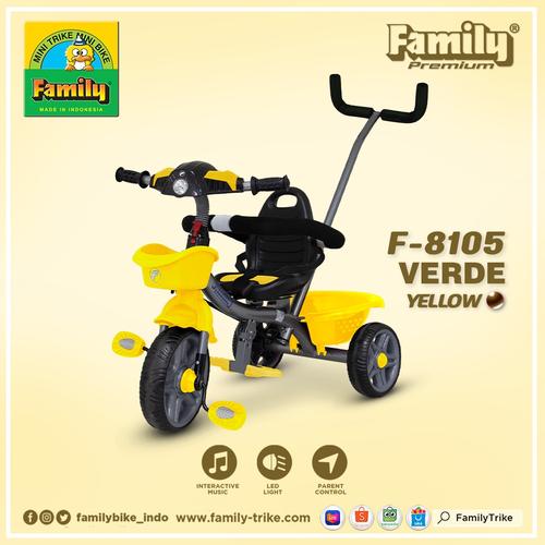 Jual SEPEDA ANAK RODA 3 / TRICYCLE FAMILY 8105 VERDE - NO BUBBLEWRAP ...