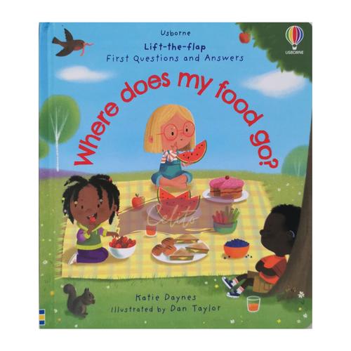 Jual Buku Usborne Book Look Inside where does my food go? - usborne ...