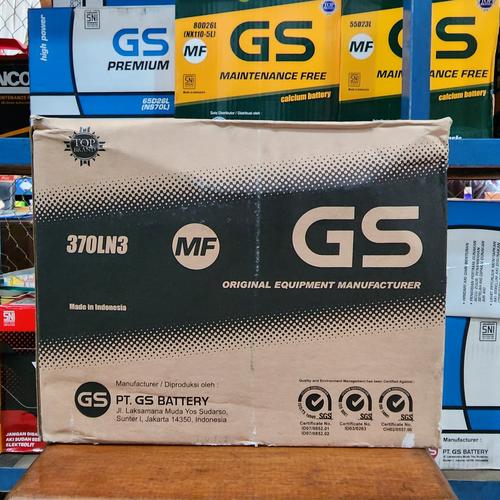 Jual aki mobil fortuner diesel inova diesel GS Astra mf oem 370LN3 65AH - Kota Makassar ...