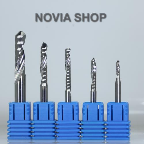 Jual Mata CNC Router Ballnose 1 Flute u/ ukir carving 3D kayu akrilik ...
