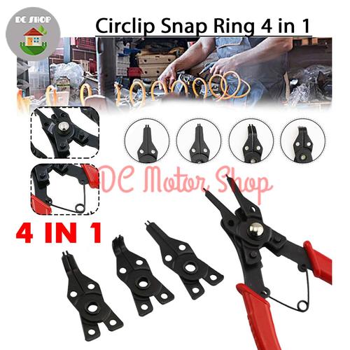 Jual Tang Snap Ring 4in1 / Alat Pasang Snap Ring Plier Set / Tang Sepi ...