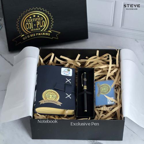 Jual Gift Set Hampers Corporate Notebook Pen Flazz Emoney Souvenir ...
