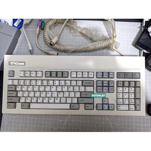 Jual Mechanical Keyboard Jadul Trigem Seijin EAT-1010 Futaba MA Vintage ...