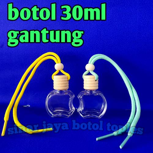 Jual Botol apel parfum gantung/Botol apel kosong 10 ml kaca - Kab ...