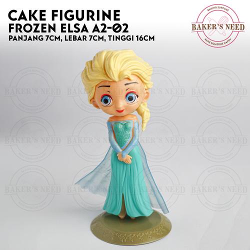 Jual Figurine Figurin Topper Cake Kue Disney Princess Elsa Frozen ...