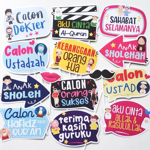 Jual TEMA ANAK MUSLIM PROPS PHOTO BOOTH - Kota Depok - pepadia | Tokopedia