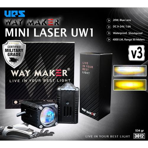 Jual Mini Laser Way Maker UW1 Militay Grade 20 W Merk UPS - KUNING PUTIH - Jakarta Barat ...