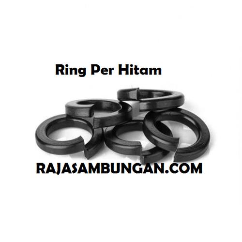 Jual Ring Per 5/8 inch Pengunci Baut Spring Washer Ring Ver Plat Hitam ...