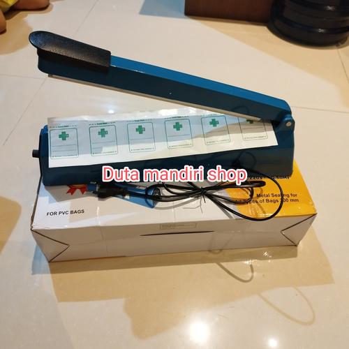 Jual Mesin press Kertas puyer kertas Obat/ impluse Sealer 30 cm - Kota ...