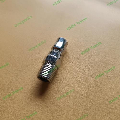 Jual QUICK COUPLER PLUG PM20 COUPLING SELANG 1/4" FITTING CLAMP HOSE PM ...