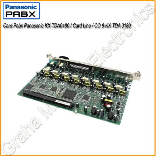 Jual Card Pabx Panasonic KX-TDA0180 / Card Line / CO 8 KX-TDA 0180 ...