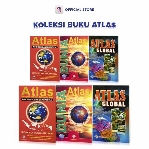 Jual ATLAS DUNIA, GLOBAL, INDONESIA DAN SEKITAR |BUANA RAYA| / Buana ...