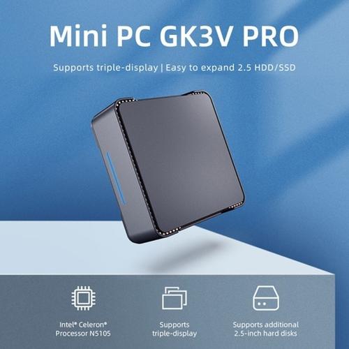 Jual GK3V Pro 8+256GB Mini PC Intel Celeron N5105 UHD Graphics Windows ...