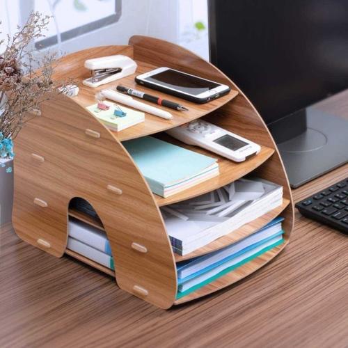 Jual RAK BUKU LACI KANTOR BOX MINIMALIS TEMPAT FILE ATAS MEJA VINTAGE ...