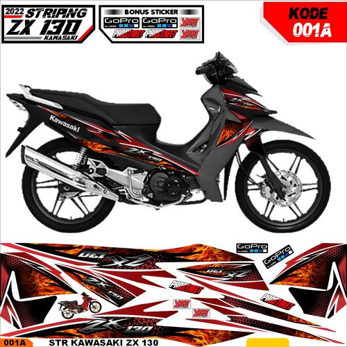 Jual Striping Sticker Decal Kawasaki ZX130 striping kawasaki zx130 001 ...