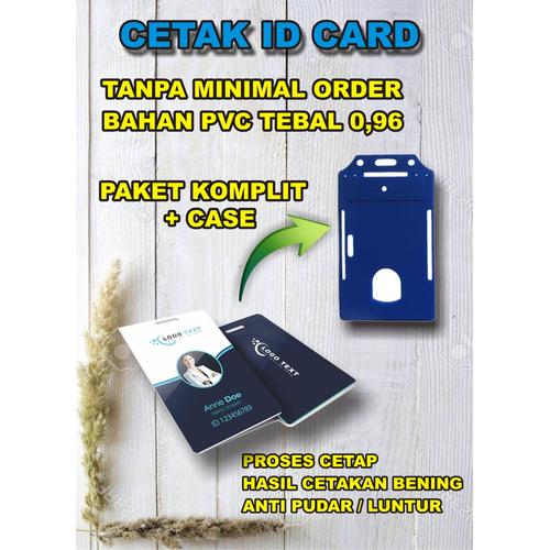 Jual Cetak ID Card Costum/Kartu Member/Kartu Organisasi/Kartu Pelajar ...