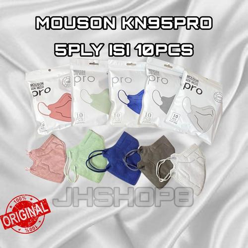 Promo Masker KN95 Pro 5 ply Mouson Premium Quality - Putih - Kab ...