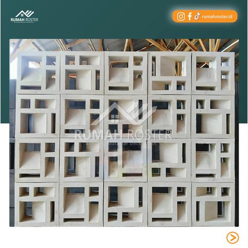 Jual Roster Putih LB 4/Roster Minimalis/Loster Beton/Lubang Udara ...