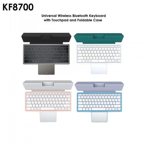 Jual KF8700 - Universal Bluetooth Keyboard with Touchpad and Foldable ...