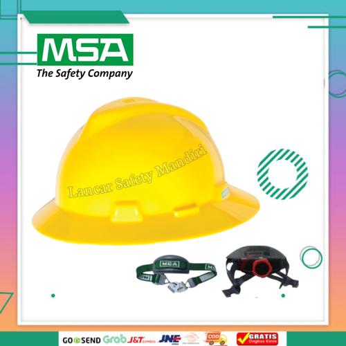 Jual Helm Safety MSA FullBrim Warna Kuning - SNI - Jakarta Barat ...
