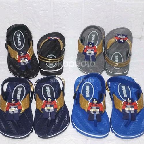 Jual sandal dulux transformer tali - silver, 20 - Jakarta Selatan ...