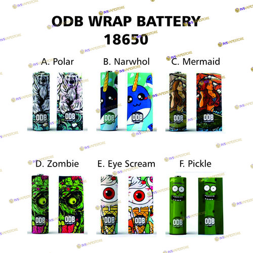 Jual ODB WRAP BATTERY 18650 - Kota Bandung - IVS VAPESTORE | Tokopedia