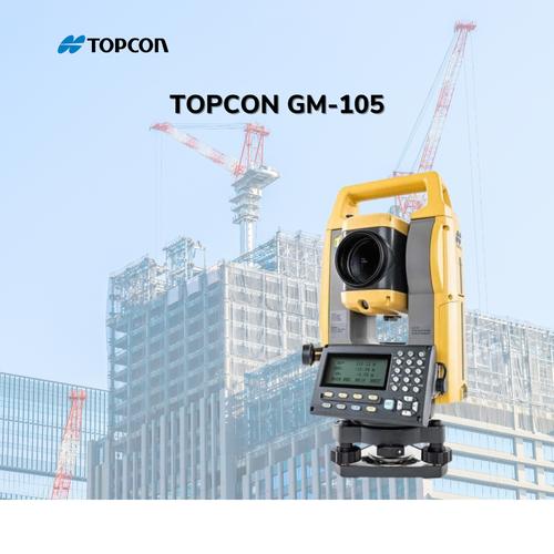 Jual Topcon Total Station GM-105 Penerus Seri ES-105 dengan Akurasi ...