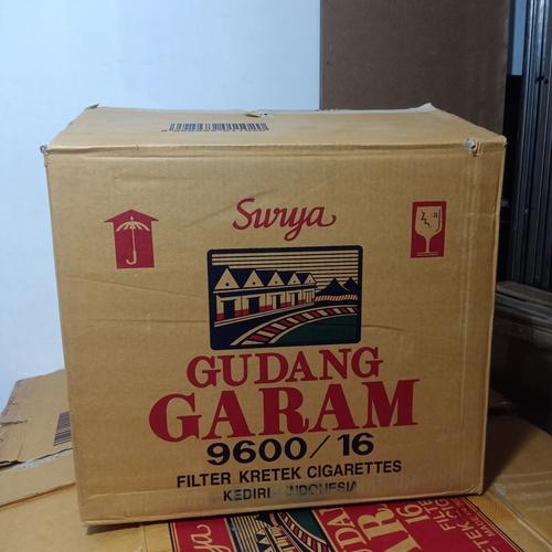 Jual KARDUS BEKAS ROKOK GUDANG GARAM UKURAN BESAR KARDUS PACKING PAKET ...