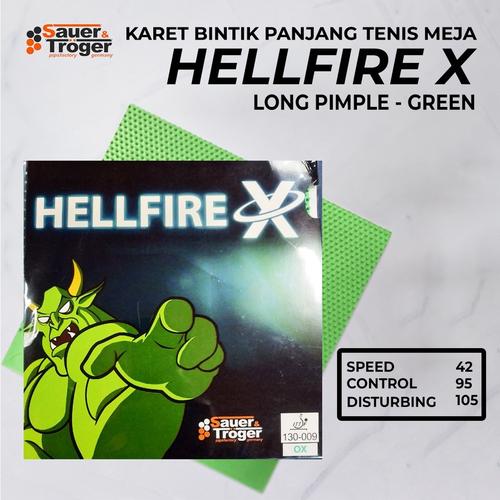 Jual KARET TENIS MEJA BINTIK SAUER TROGER HELLFIRE X GREEN ORIGINAL ...