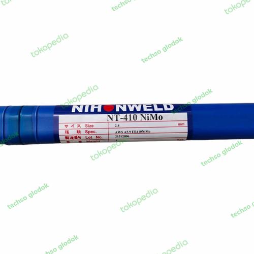 Jual ER410 NiMo kawat las tig NIHONWELD NT-410 NIMO (harga per box ...