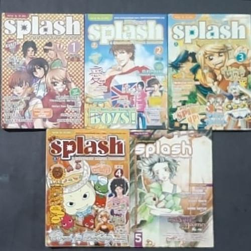 Jual PAKET KOLEKSI 5 MAJALAH KOMIK SPLASH 1 - 5/KUMPULAN MANGA ...